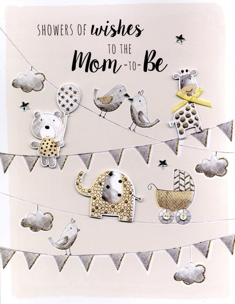 Mom To Be Gigantic Card – The Lady Bug Studio
